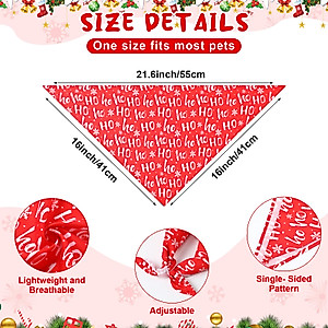 Sadnyy 18 Pcs Pet Costume Accessories Christmas Dog Bandanas Dog Christmas Scarf Adjustable Christmas Dog Headbands Pet Xmas Reindeer Antlers Headbands for Dogs Costume Decor