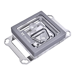 Thermaltake Pacific W9 CPU Water Block, AM5/LGA1700 Compatible, Includes Thermaltake TG-60 Metal Thermal Grease, CL-W348-CU00TR-A Silver