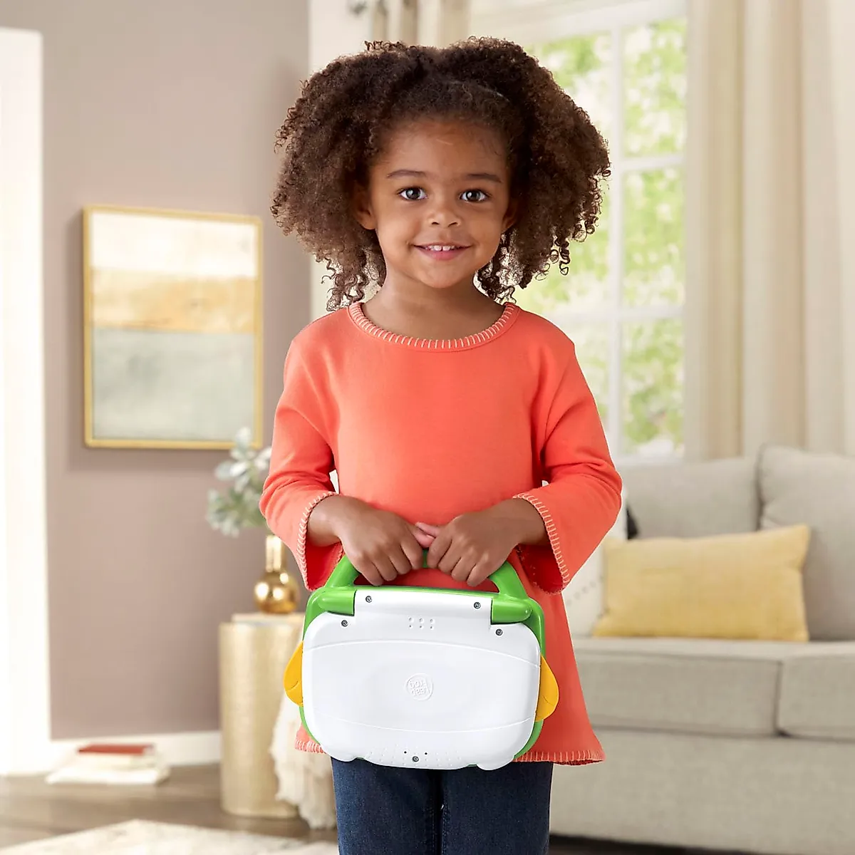 LeapFrog ABC and 123 Laptop for Preschoolers Ages 3-7 Years, Green