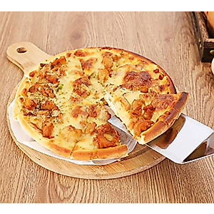 KLAQQED Metal Spatula for Cast Iron Skillet, Grill Spatula Stainless Steel Spatula, Burger Spatula, Fish Turner Spatula, Griddle Spatula, Spachulas Egg Flipper, Flat Top Metal Spatula for Cooking BBQ