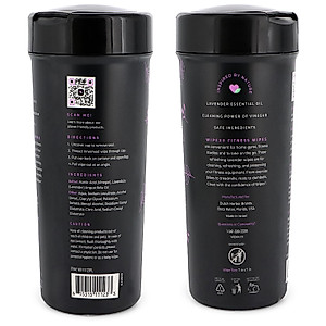 Wipex Natural Gym Fitness Equipment Wipes Variety Pack - Includes Lavender, Watermelon & Lemongrass - 3pk, 225 Wipes