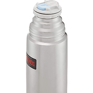 Thermos 184137 Light and Compact Flask, Stainless Steel, 1.0 L