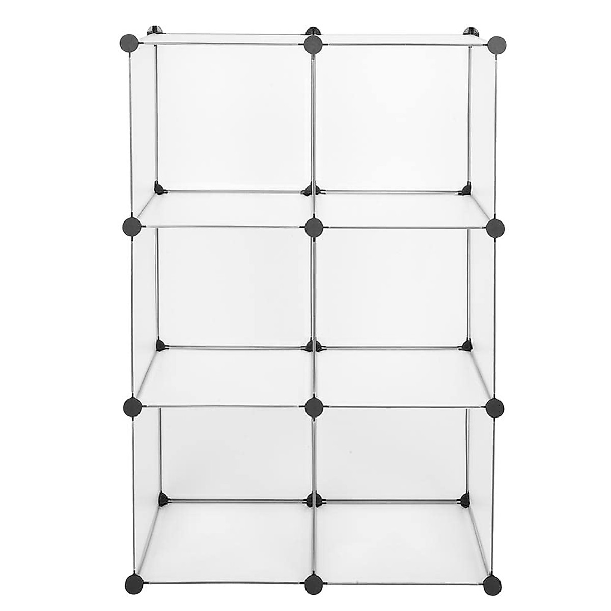 Modular Closet System - 6-Cube Storage for All Your Essentials