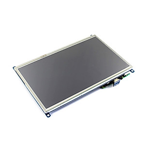 waveshare 10.1inch Resistive Touch Screen LCD Compatible with Raspberry Pi 4B/3B+/3A+/2B/B+/A+/Zero/Zero W/WH/Zero 2W CM3+/4 1024×600 Resolution HDMI IPS Supports Windows