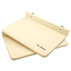 Pet Metro Large Aspen Wood Platform Ledge [2 Pack] for Chinchilla, Hamster, Rat, Bird, Rabbit