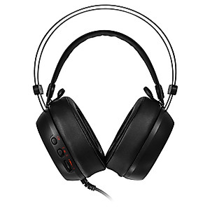 Thermaltake Tt eSports Shock Pro RGB Analog Stereo Gaming Headset for PC/PS4/Xbox/Nintendo Switch/iPhone/iPad/iPod/Android Mobile Devices HT-HSE-ANECBK-23