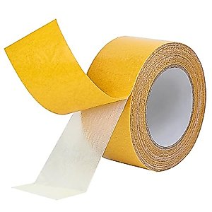XZRDINGJIE Double Sided Tape Heavy Duty Mounting Tape, 1.18inch x 33ft Double-Sided Fabric Tape Adhesive Tape No Residue, for Home & Office