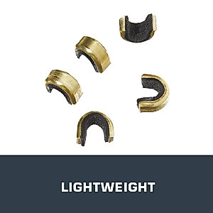 Allen Company Crimp-On Bowstring Nocking Points (Pack of 5) Used on Both Compound & Recurve Bow Nocking Points