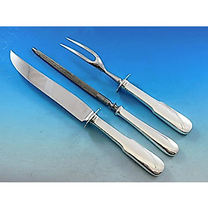 Old English Tipt by Gorham Sterling Silver Flatware Set 12 Dinner Service 78 Pcs