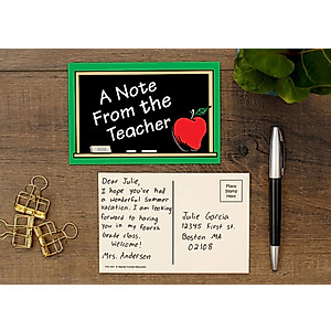 Teacher Created Resources A Note By Teacher Postcards (1202)