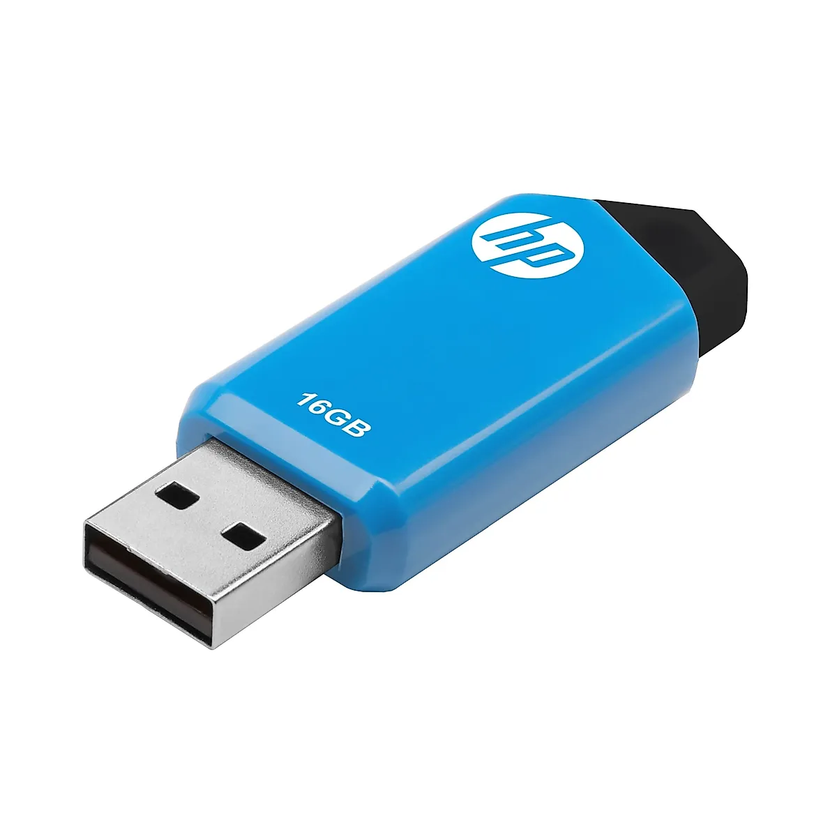HP 16GB v150w USB 2.0 Flash Drive, Blue