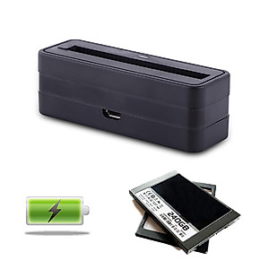 Yoidesu Battery Charging , USB Desktop Dock Battery Charging Holder Stand Charger LED Power Indicator for LG V20 and