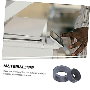 BRIGHTFUFU 4pcs Replacement for Scanner Pagers Scanner Part Grey Scanner Pager Scanner Parts