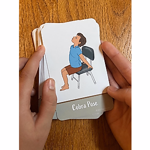 Kids Yoga Stories Chair Yoga Poses Cards for Kids: Short Movement Breaks for Calm and Focus in Classroom, Play Therapy or Calm Down Corner