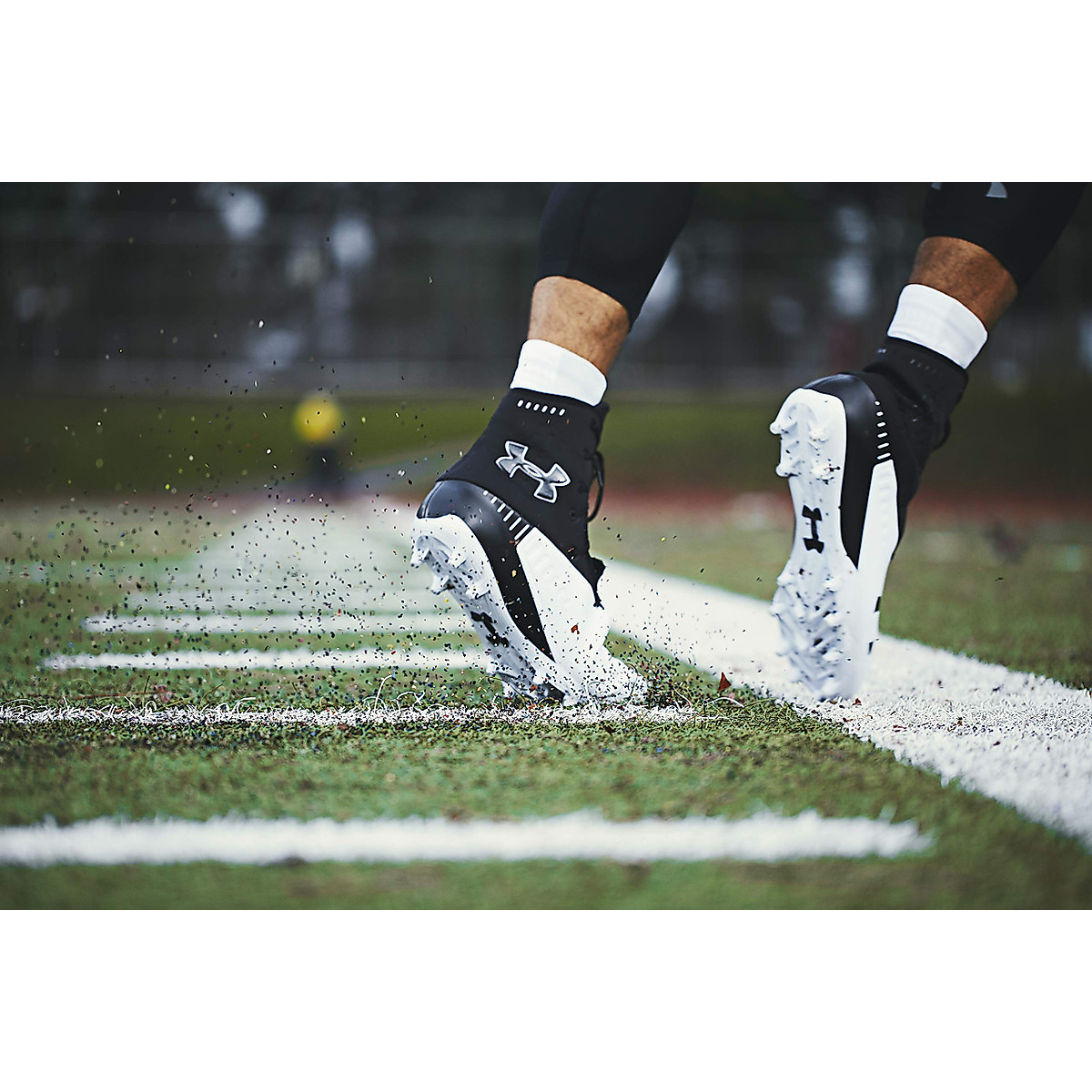 Under Armour Adult Playmaker Mid-Crew Socks, 1-Pair , Red/Cardinal , X-Large