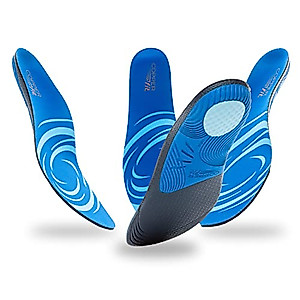 Copper Fit Men's Work Gear Heavy Duty Insoles, Blue, Size 9-13