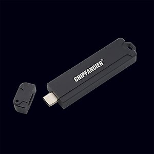 CHIPFANCIER Thunderbolt3 USB3.1 GEN2 Type-C Solid State SSD Windows to GO WTG USB Flash Drive MAC&PC (256GB)