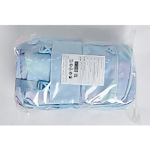 Tanou Rolling Backpack, Lightweight Backpacks with Wheels for Girls, 2023 Kids Roller Bookbags for School Travel, 16 Inch, Purple Star