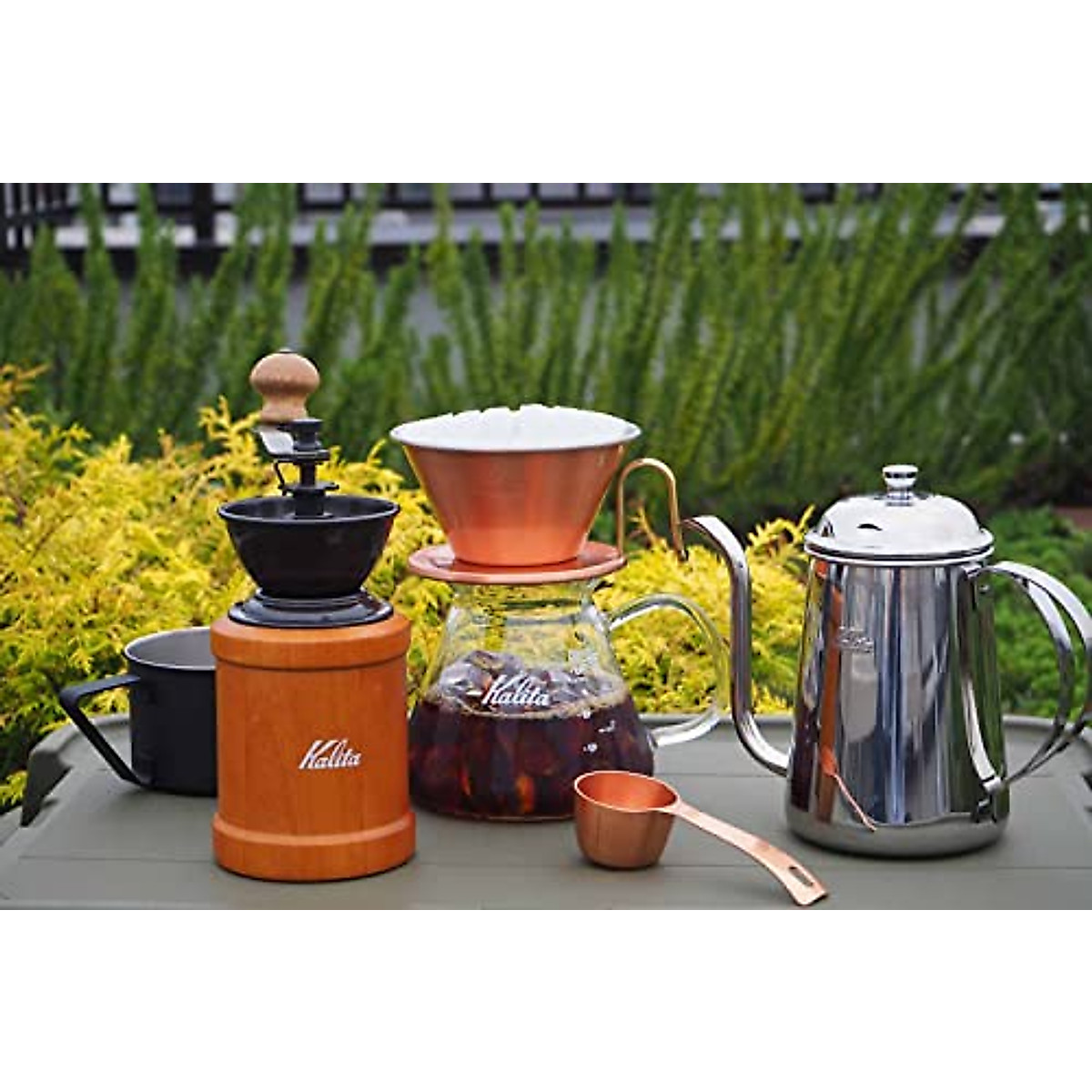 Kalita (Carita) Coffee Server I Pour Over Carafe I 500ml (17oz) I Pot Fits Kalita Drippers I Heat Resistant Glass I Made in Japan I, Single Cup, Clear