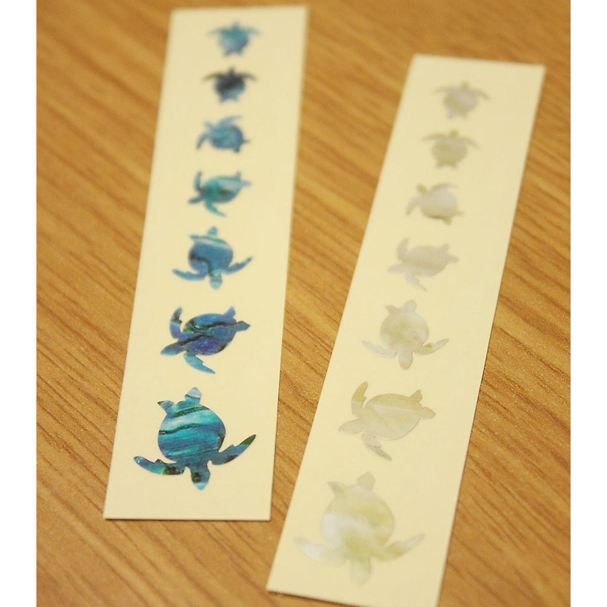 Inlay Sticker Fret Markers for Ukuleles - Sea Turtles/Honus (2 Colours Set)