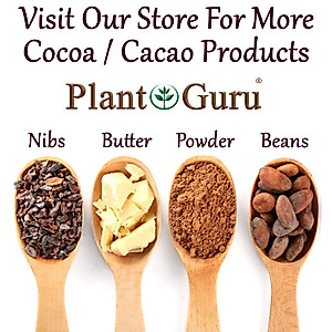 Raw Cocoa Butter 5 lbs. Bulk - 100% Pure Natural Unrefined FOOD GRADE Arriba Nacional Cacao Bean, Great For Chocolate Making, Soap, Lip Balm and Moisturizer For DIY Body Butters