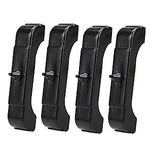 Rubber Radiator Insulator Pads for GM Buick Chevrolet GMC Pontiac 3 Core Radiator Cushions Support Mounts Replace 4012-326-681S