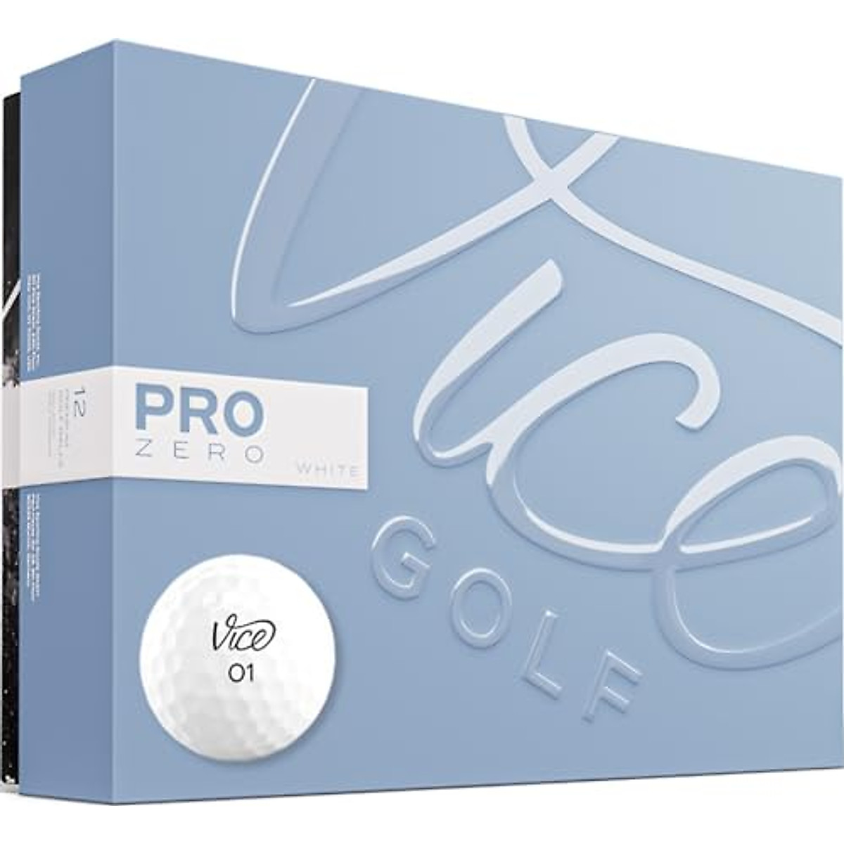 VICE Pro Zero Golf Balls