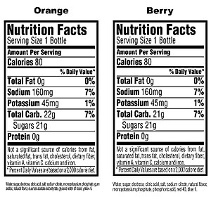 Gatorade Thirst Quencher, Orange and Berry Variety Pack, 12 Fl Oz (Pack of 24)