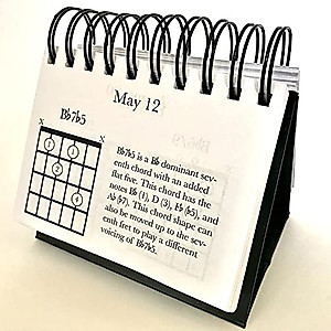 The 365 Days of Guitar Chords Calendar - Daily Guitar Chord Page-A-Day Calendar/Gift for Guitar Players