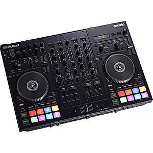 Roland DJ-707M Four-Channel, Four-Deck Serato DJ Controller