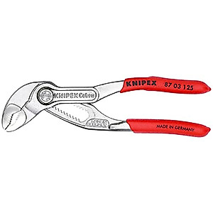 Knipex 87 03 125 Water Pump Pliers "Cobra" 4,92" chrome plated