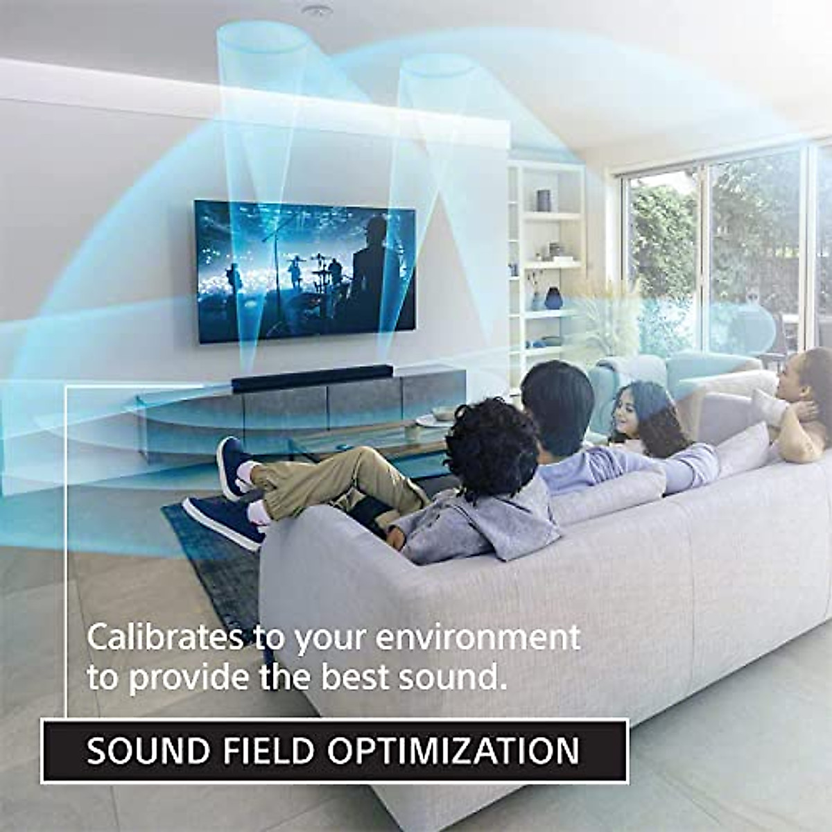 Sony HT-A5000 Dolby Atmos Sound Bar - Immersive Surround Sound