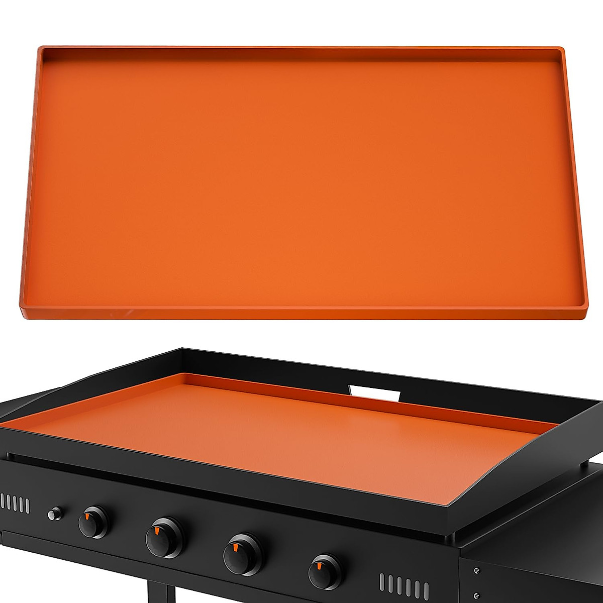 28 Inch Silicone Griddle Mat for Blackstone, Heavy Duty Food Grade Silicone Protective Griddle Cover Blackstone Griddle Accessories Heat & Cold Resistant, Prevent Rust&Dust