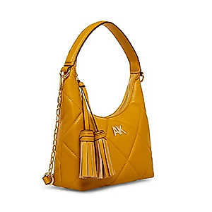 Anne Klein Quilted Shoulder Bag, Ochre