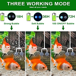 Solar Pond Aerator with Air Pump, 3 Modes(18H/36H/72H) Solar Aerator for Ponds Outdoor, 4W & 2200 mAh Solar Powered Air Pump with Bubble Regulator for Small Fish Pond, Stock Tank, Aquarium Hydroponics