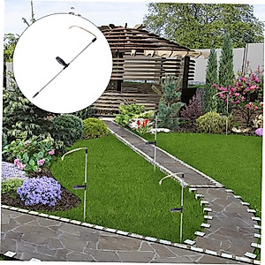 DOITOOL Fiber-Optic Lights Led Street Lights Outdoor Solar Garden Lights Solar Pathway Lights Solar Lights for Outside Garden Street Lights Insert into The Ground Fiber Optic Light