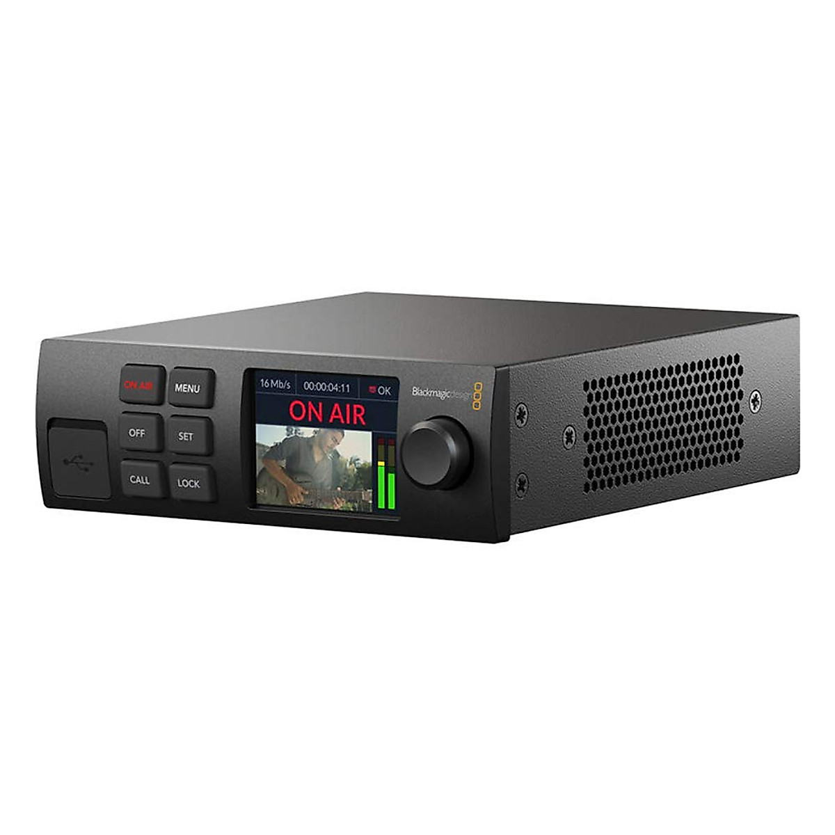 Blackmagic Design Web Presenter HD Bundle with Power Cord and HDMI Cable with Ethernet, 3 Feet