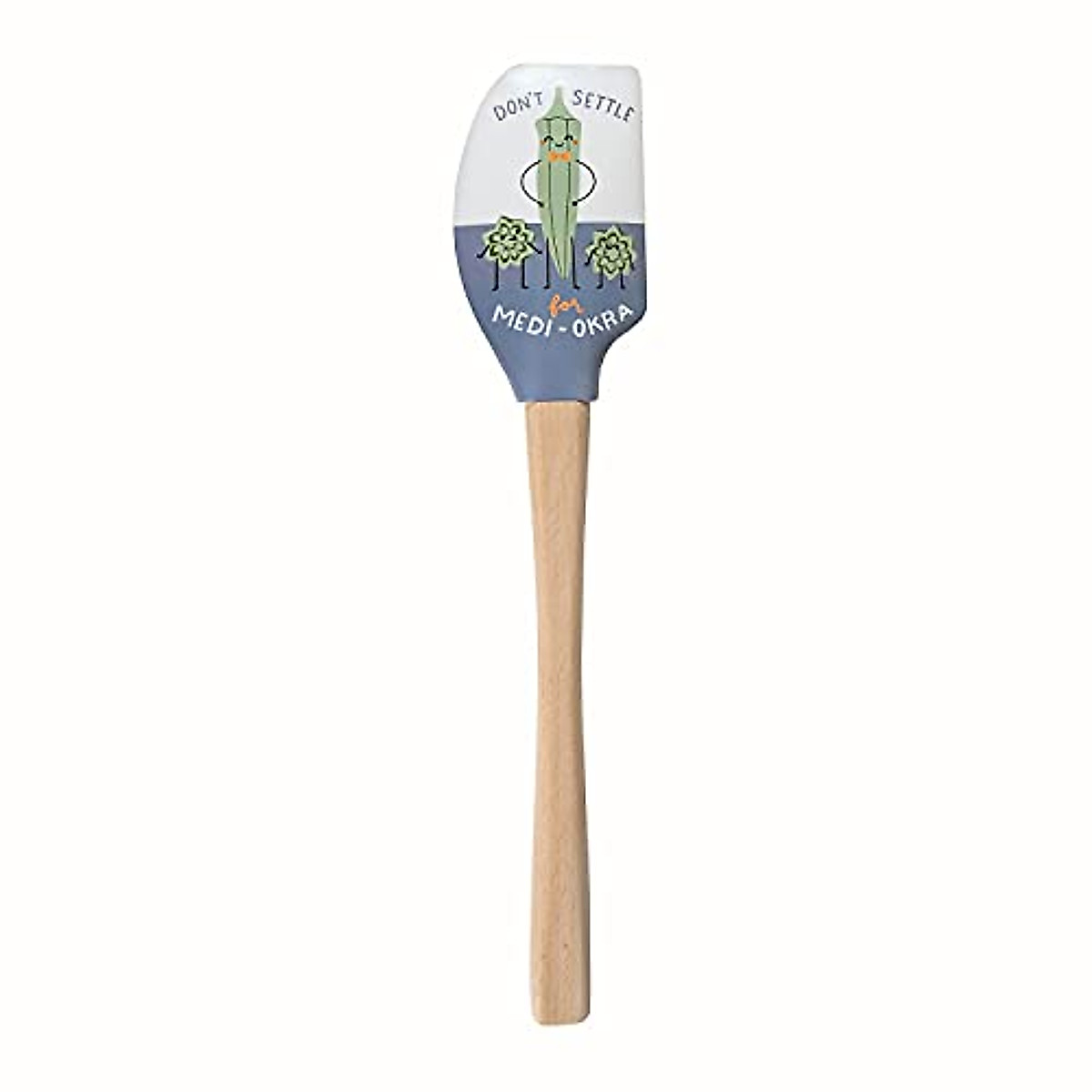 Tovolo 1 In A Melon/Medi-Okra Spatulart Spatula, Kitchen Utensil for Food and Meal Prep, Baking, Mixing, Turning, and More