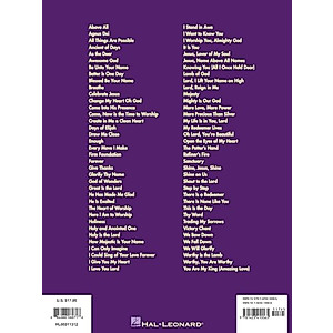 The Best Praise and Worship Songs Ever (Easy Piano)