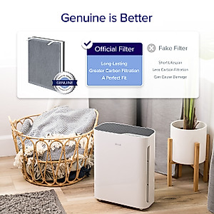LEVOIT Air Purifier and Replacement Filter Bundle for Large Rooms