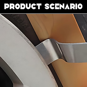 6pcs Metal Trim Removal Tool, Auto Fastener Remover Set Pry Tool Kit, Stainless Steel Universal Clip Pry Tools for Car Door Panel Audio Stereo Fastener Remover, Interior Exterior Trim Tools