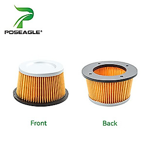 POSEAGLE 640084 Carburetor with 30727 Air Cleaner Replaces Tecumseh 632107, 632107A, 640084, 640084A, 640084B, 640299 for Tecumseh HSSK50, HSSK55, HS50, LH195SP, LH195SA Engines