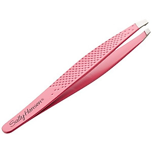 Sally Hansen Raise Some Brows-Slant Tip Tweezer with Platform, Eyebrow Tweezers,Tweezers, Pointed Tweezers, Grasp Hairs Firmly and Securely