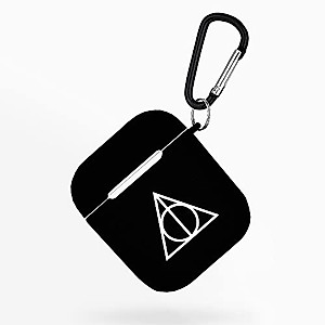 Airpods Case Cover Full Protective Shockproof Headphone TPU Protective Outerbox Hooks Best Gift for Teens Compatible with AirPods 1st 2nd - 1