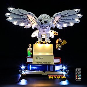 YEABRICKS LED Light for Lego-76391 Harry Potter Hogwarts Icons - Collectors' Edition Building Blocks Model (Lego Set NOT Included)