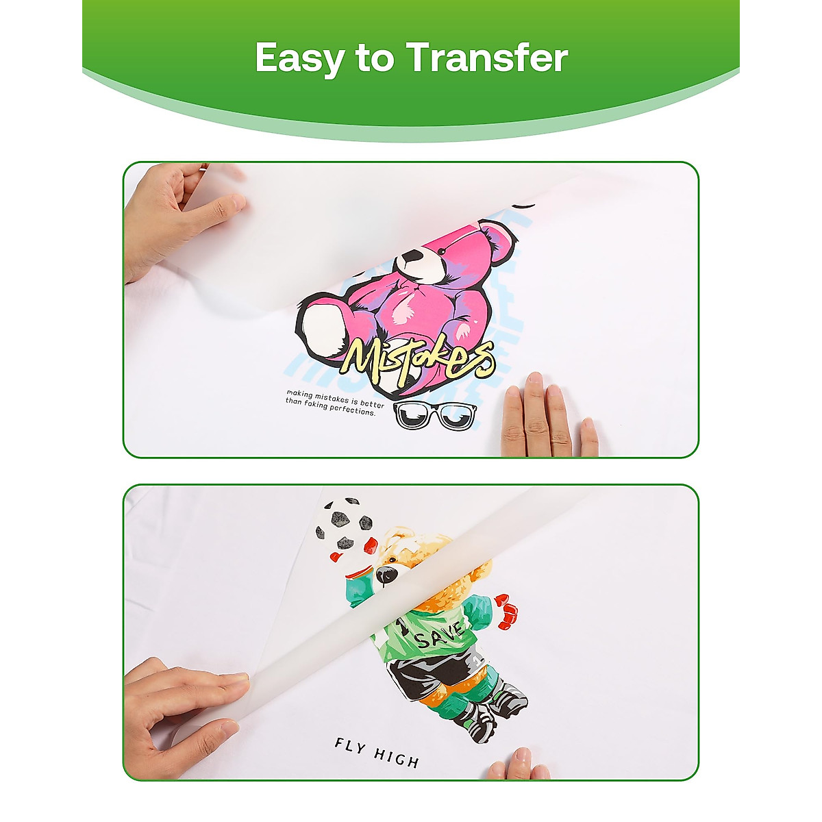 DTF Powder White Digital Transfer Hot Melt Adhesive- Axlio 400g DTF PreTreat Transfer Powder for All Fabric, DTF Hot Melt Adhesive Powder for All DTF and DTG Printers, 400g-14.1oz