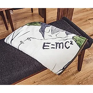 Dr. Stone Senku Ishigami Plush Fleece Throw Blanket | Super Soft Decorative Cover for Sofa and Bed, Cozy Home Decor Room Essentials | Anime Manga Gifts and Collectibles | 45 x 60 Inches