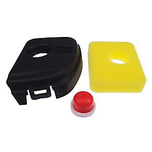 DUDSN Air Cleaner Cover 595660 Air Filter 799579 Compatible With Briggs & Stratton 590581 08P502 08P602 09P602 09P702 Series Engines MTD troy Bilt Lawn Mower and Blowers