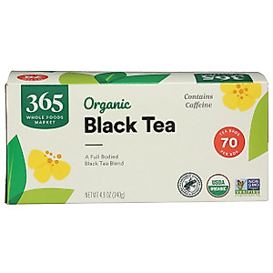 365 by Whole Foods Market, Tea Black Organic, 70 Count