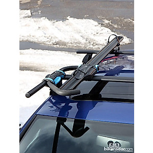 RockyMounts BrassKnuckles upright roof bike rack